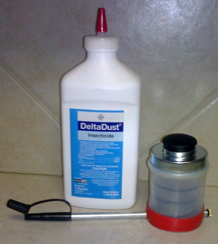 1 LB Delta Dust Pest Insect Control INSECTICIDE & Bellow Puffer Duster ...
