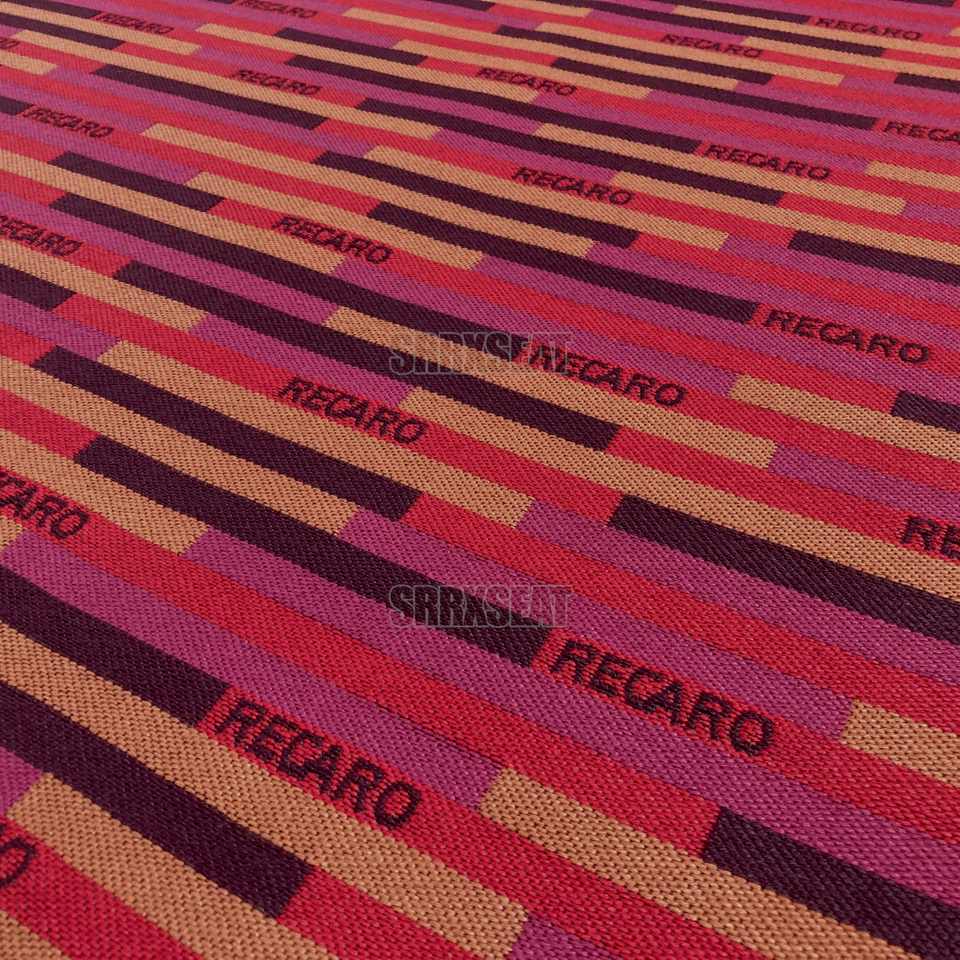 RED SCATTERING FABRIC Old Stock Limited For RECARO IDEALSITZ LX/LS's ...