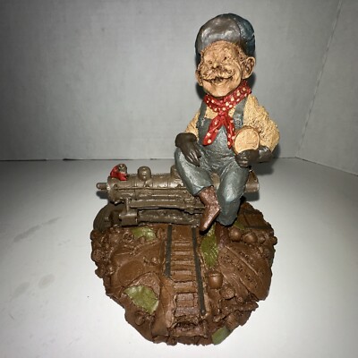 Vintage TOM CLARK GNOME "CAYCE" 1984 FIGURINE, Train Series Edition ...