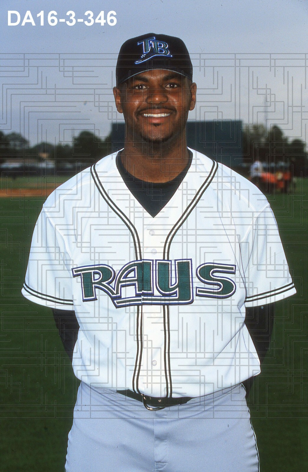 Dewon Brazelton - 2002 Tampa Bay Devil Rays - 35mm color slide - DA16-3 ...