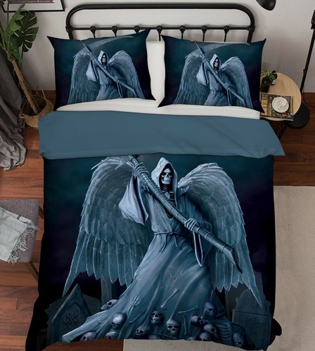 3D Grim Reaper A31 Bed Pillowcases Quilt Duvet Cover Vincent Zoe | eBay ...
