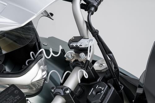 TANAX Motorcycle Anti-Theft Helmet Wire Lock Handlebar Clamp Mount Coil ...