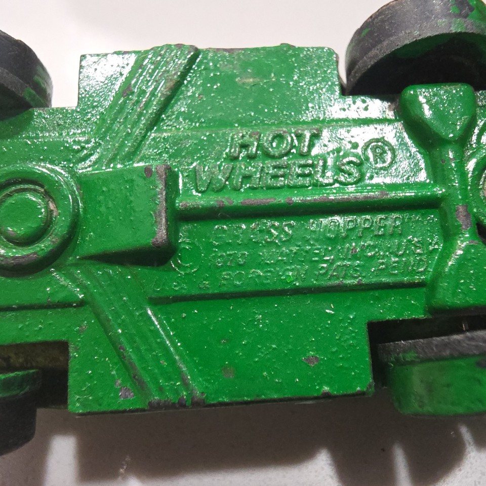 Hot Wheels Redline Grass Hopper Aqua Green 1971 Original Vintage Car | eBay