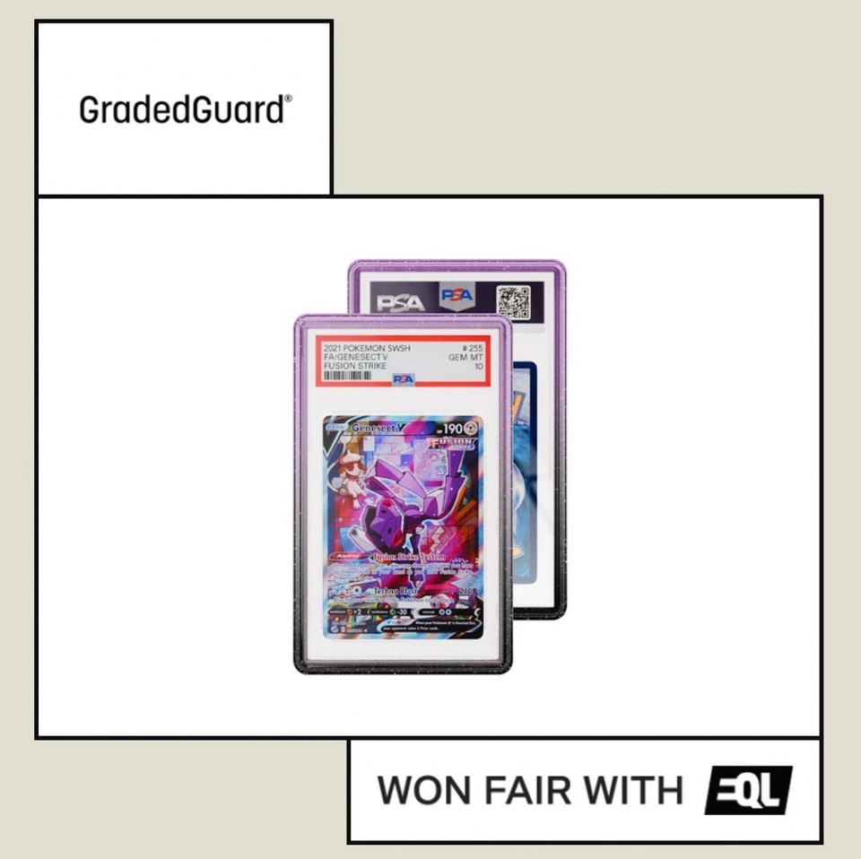 Lot Of 3! Graded Guard PSA Limited Edition Ultraviolet Card Protector ...