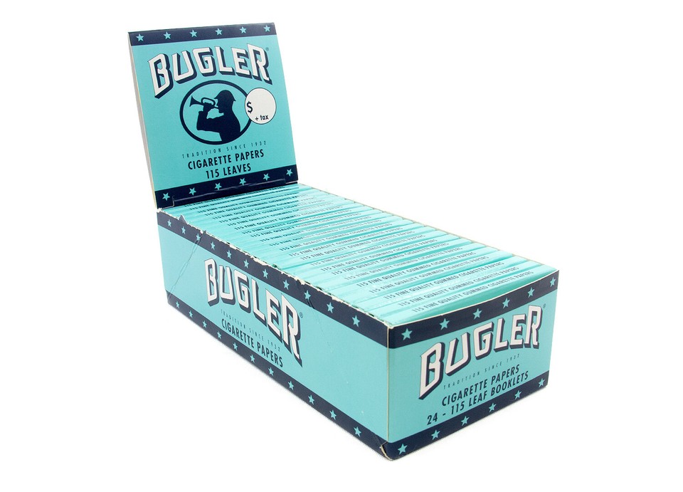 Bugler Original Turkish and Blended Cigarette Tobacco 115 Papers (24 ...