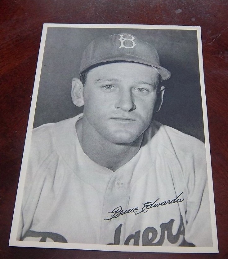 Bruce Edwards Brooklyn Dodgers