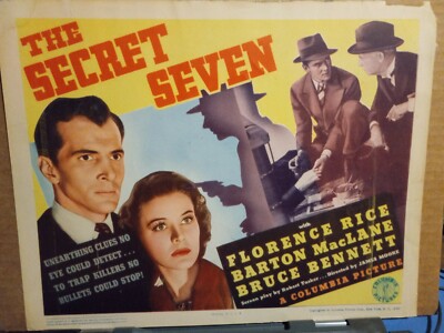 Title Card 1940 SECRET SEVEN Florence Rice Barton MacLane Columbia ...