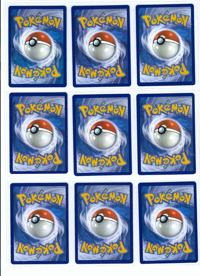 POKEMON ALL HOLOGRAM 9 CARD LOT | eBay