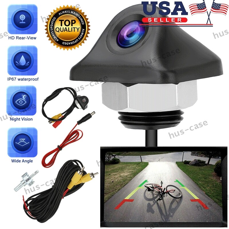 Night Vision Universal Car Rear View Camera Auto Parking Reverse Backup ...
