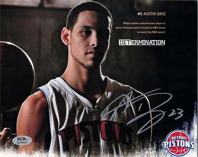 Austin Daye signed 8x10 photo PSA/DNA Detroit Pistons Autographed | eBay
