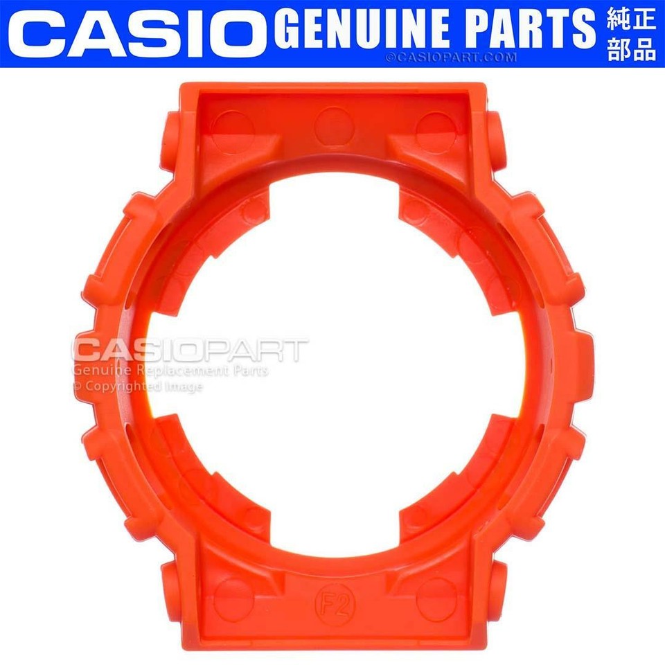 Genuine CASIO Orange Watch Bezel for G-SHOCK GA-110 GA-110MR-4A Cover ...