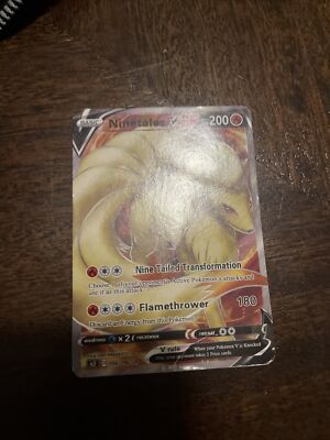 pokemon cards Ninetales V | eBay