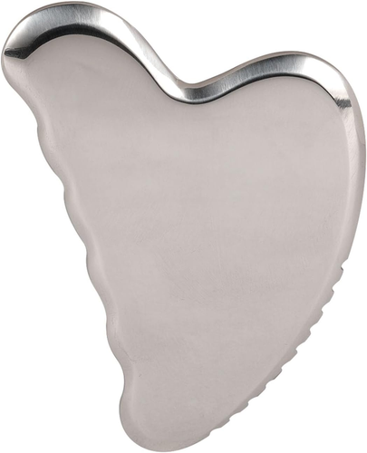 Gua Sha Facial Tools,Stainless Steel Gua Sha Board with Teeth for Face ...