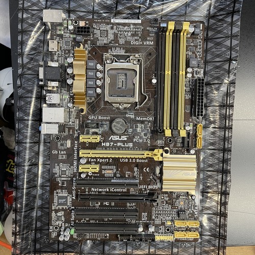 Asus Intel H87-PLUS AS-IS LGA1155 H2 DDR3 ATX Desktop Motherboard | eBay