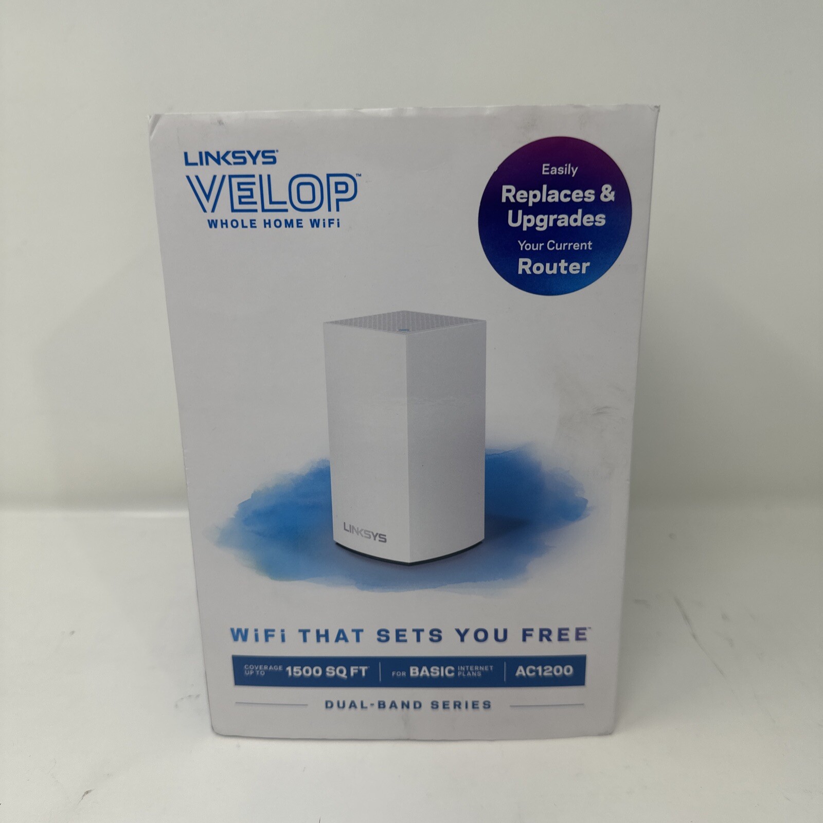 Linksys Velop Intelligent Mesh Wi-Fi System, 1-Pack White AC1200 ...