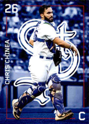 2020 St. Paul Saints Team Issue 4 Chris Chinea Miami Florida FL NM ...