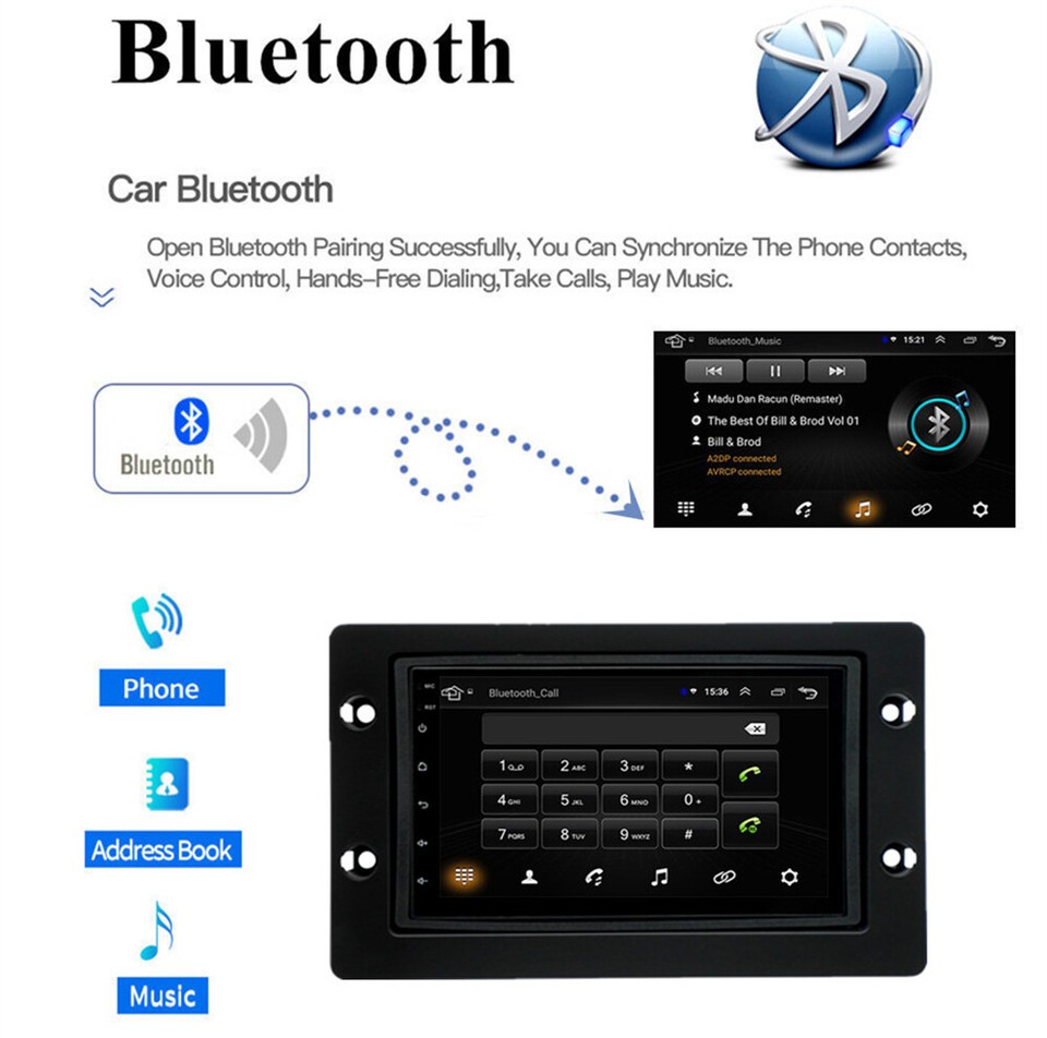 2005-2009 Saab 9-5 95 Android 12.0 Head Unit GPS Nav Wifi FM 7" Stereo ...