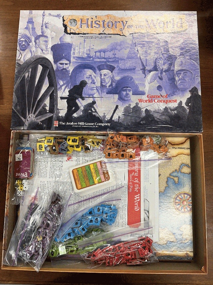 Avalon Hill #893 History of the World Game of World Conquest [Toy] | eBay