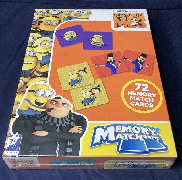 Memory Match Game - Despicable Me 3 Cardinal 778988525074 for sale ...