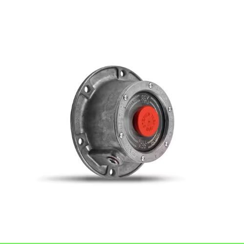 Trailer Hub Cap for Steer Axle with Side Fill Plug (Replaces Stemco 343 ...