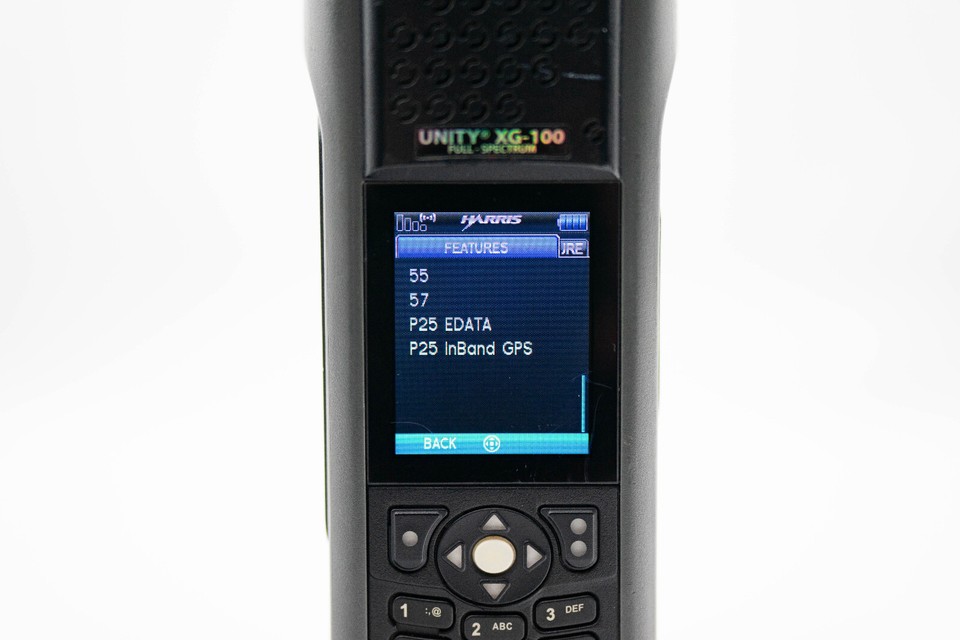 Harris XG-100P PHASE II WIDEBAND Tri-Band Unity P25 Radio XG100P w ...