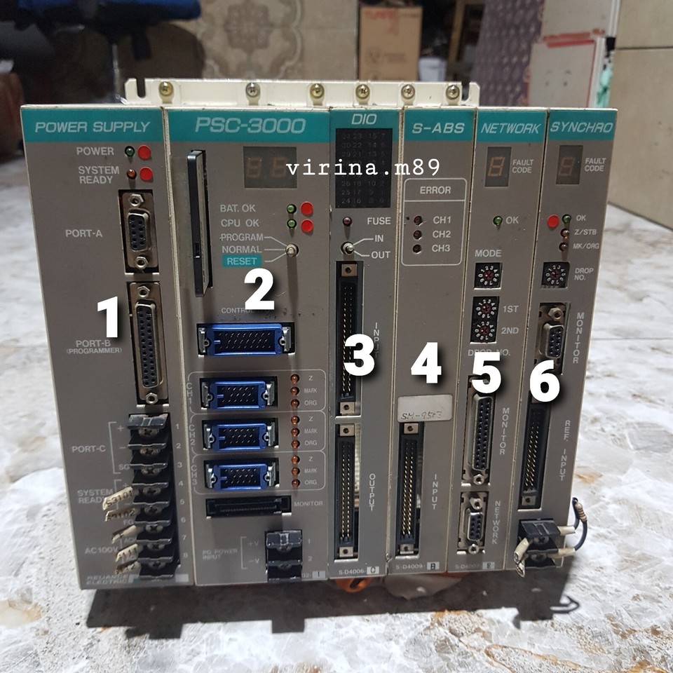 RELIANCE ELECTRIC PSC 3000 Programmable Servo Controller Set - Free Shipping | eBay