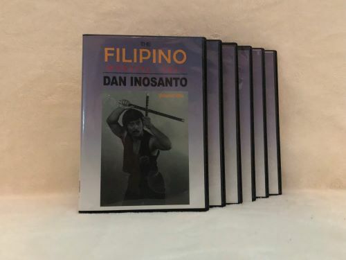 The Filipino Martial Arts (6) DVD Set Kali Arnis Escrima single double ...