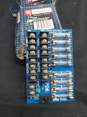 Altronix Power Distribution Module, 8 Fused Outputs up to 28VAC/VDC ...