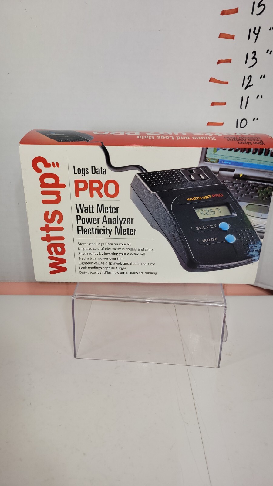 Watts Up? Pro Black Portable 120VAC-60Hz Electricity Wattage ...