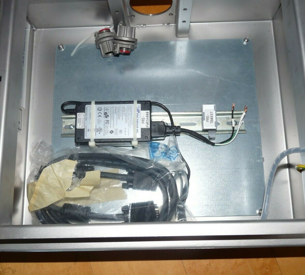 Hoffman CCC60S354016 HMI Enclosure Type 4X SST w/ Aydin CFP84P1 ...