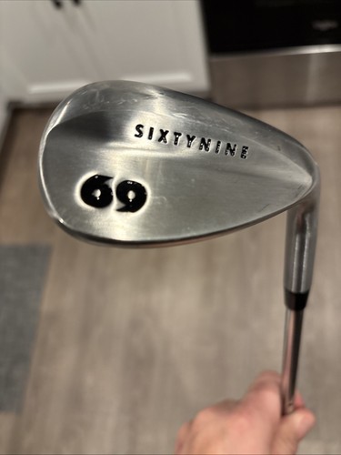69 GOLF SIXTY NINE 69° LOB WEDGE 10° BOUNCE W/ OEM STEEL WEDGE SHAFT ...