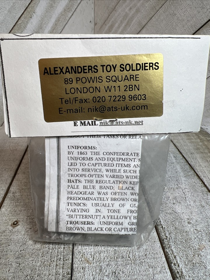 Rare OOP American Civil War ACW Soldier - Alexander Toy Co England ...