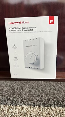 HONEYWELL Home CT410B Non-Programmable Electric Heat Thermostat NEW ...