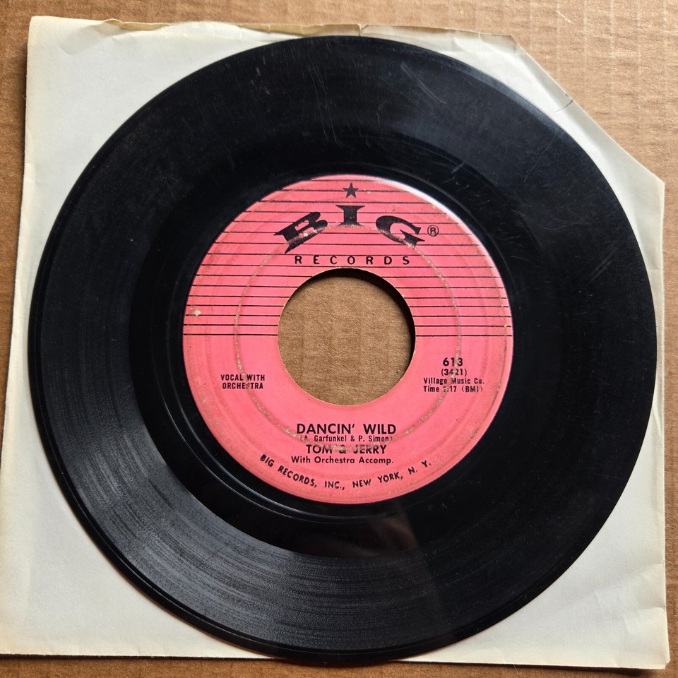 TOM & JERRY Hey Schoolgirl/Dancin Wild 45 7" Record Vinyl Records | eBay