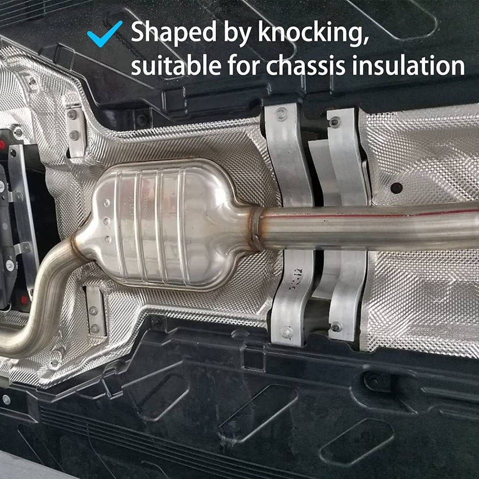 Embossed SS304 Heat Shield Firewal Floor Pan Fuel Tank Turbo Manifold ...
