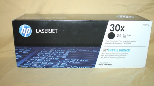 GENUINE HP 30X High Yield Black Original LaserJet Toner Cartridge ...