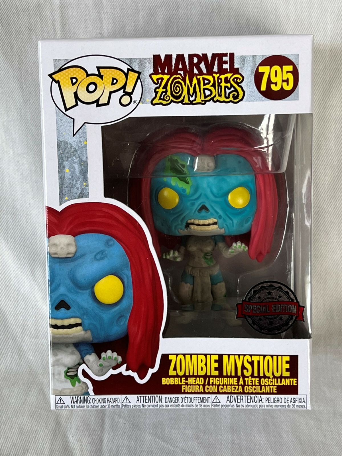 Funko POP! Marvel Zombie Mystique #795 Special Edition FYE Exclusive