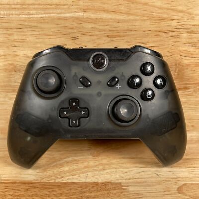 Sunjoy Gamepad Wireless Black Wireless Portable Controller For Nintendo ...