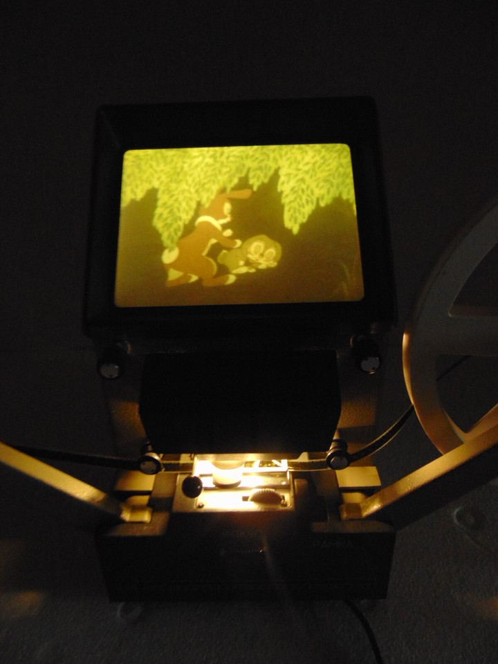Super 8 mm Movie Film Editor Viewer Control Projector Screen Previewer ...
