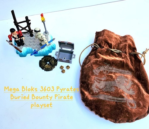 Mega Bloks 3603 Pyrates Buried Bounty Pirate playset complete set | eBay