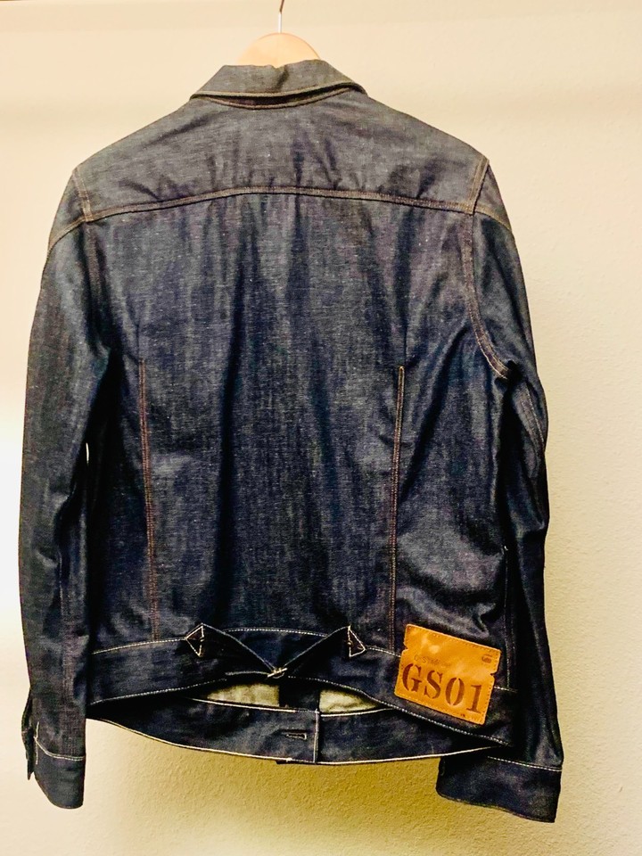 G-STAR RAW Arc 3D 9.6 oz 100% Cotton Denim Jacket GS01 - Men XL | eBay
