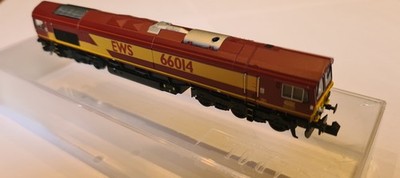 Dapol ND-028 Class 66 014 EWS Livery Loco N Gauge Boxed | eBay UK