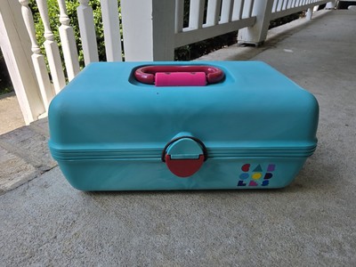 CABOODLES Vintage Green Marbled Makeup Case | eBay