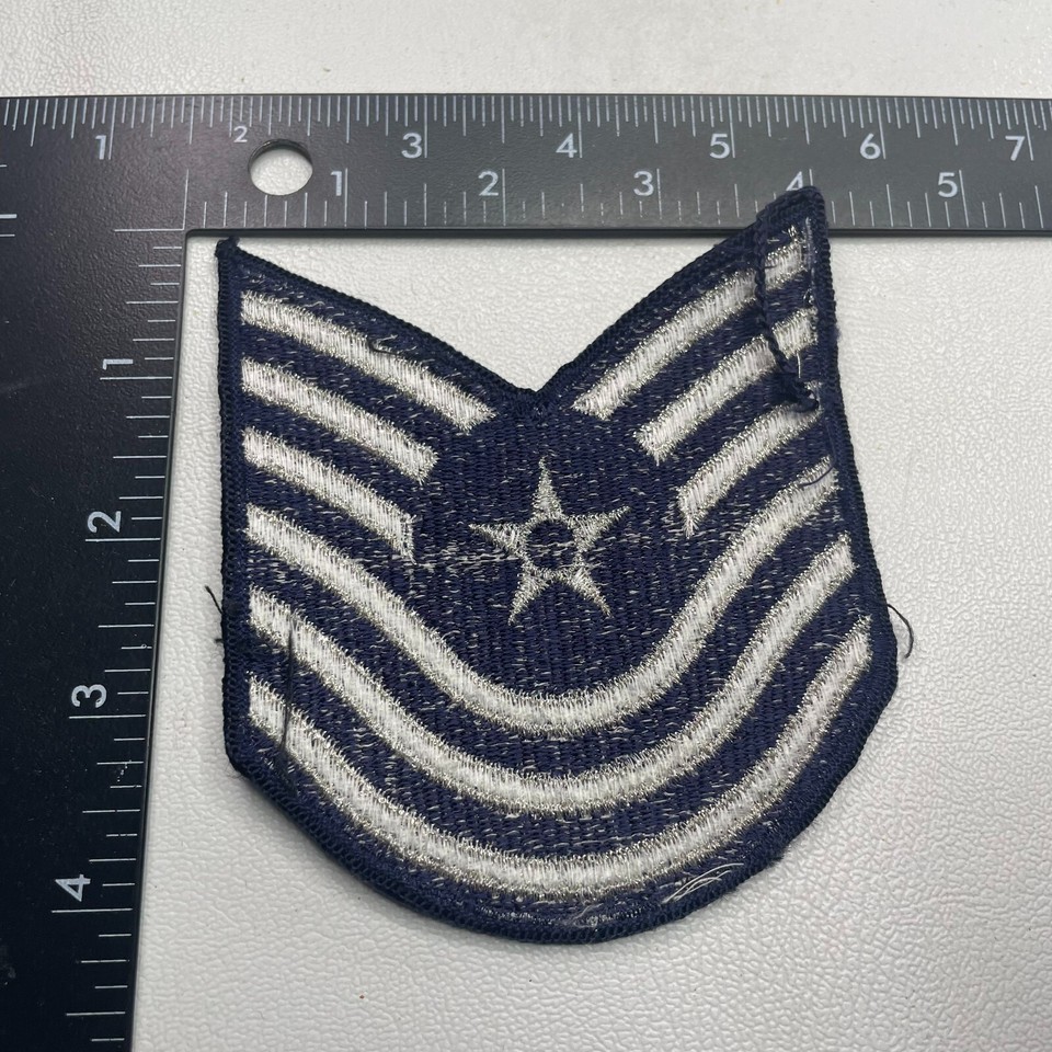 United States Air Force MASTER SERGEANT RANK Single Patch 281F | eBay