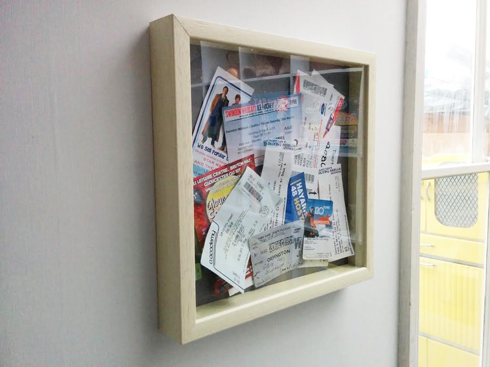 12x12" Memory Box Frame/ Shadow Box - Perfect for keepsakes or gifts ...