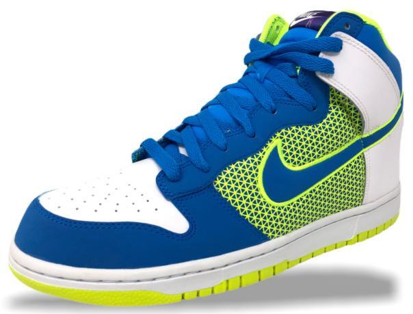 Size 14 - Nike Dunk High Superhero Pack - Photo Blue Volt for sale ...