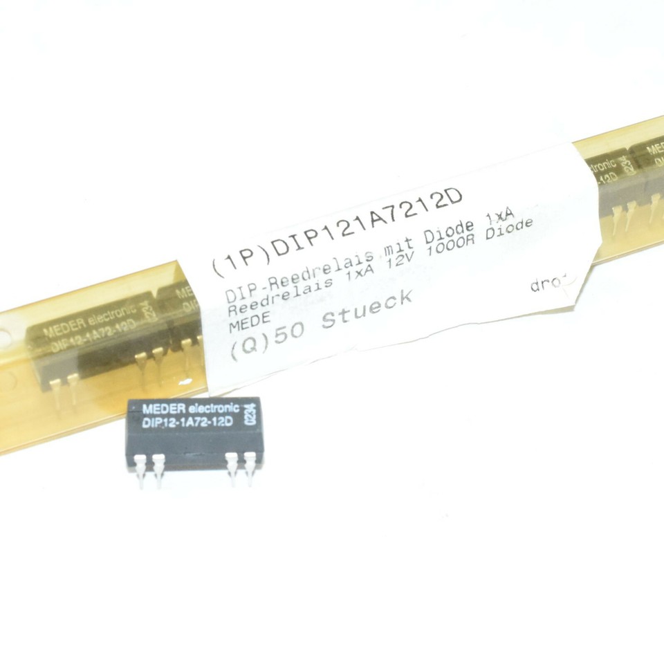 DIP12-1A72-12D DIP121A7212D MEDER REED RELAY 1 FORM A SPST-NO 12V NEW ...