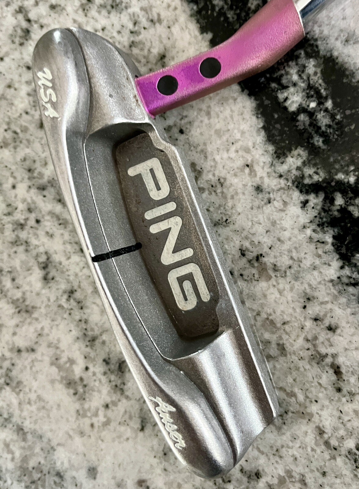 Ping Anser Ti-1 35” EXTREMELY RARE Milled Putter New PING Grip Good ...