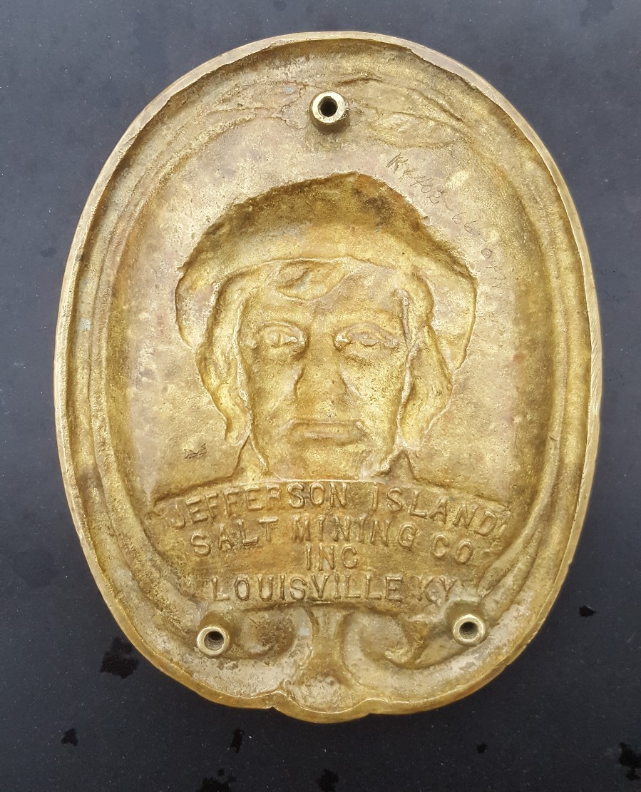 Old Rip Van Winkle Brass Casting Jefferson Island Salt Mining ...