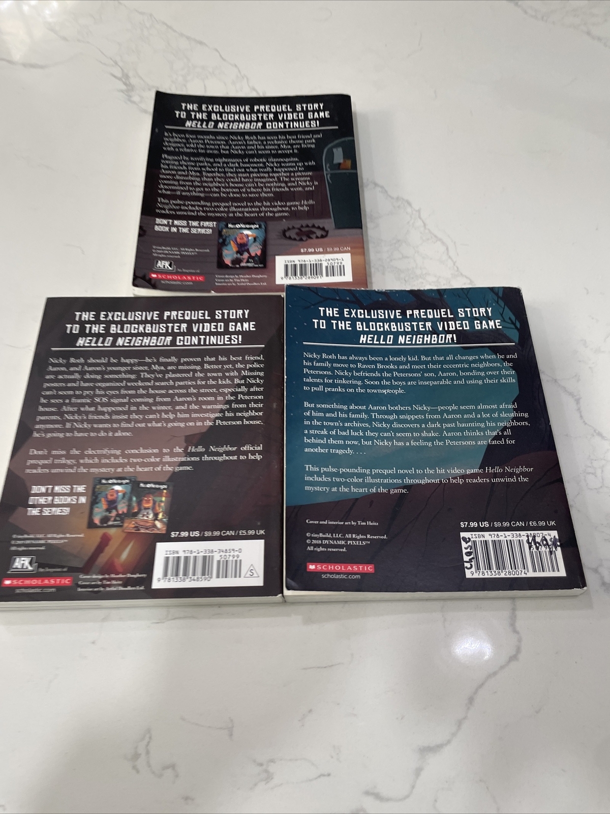 Lot of 3 Hello Neighbor books by Carly Ann West Very Good | eBay